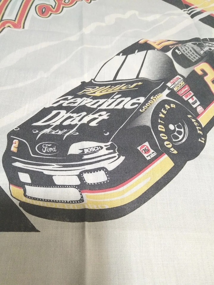 VTG ADVERTISING MILLER GENUINE DRAFT RACING TEAM MGD COTTON SCARF | eBay
