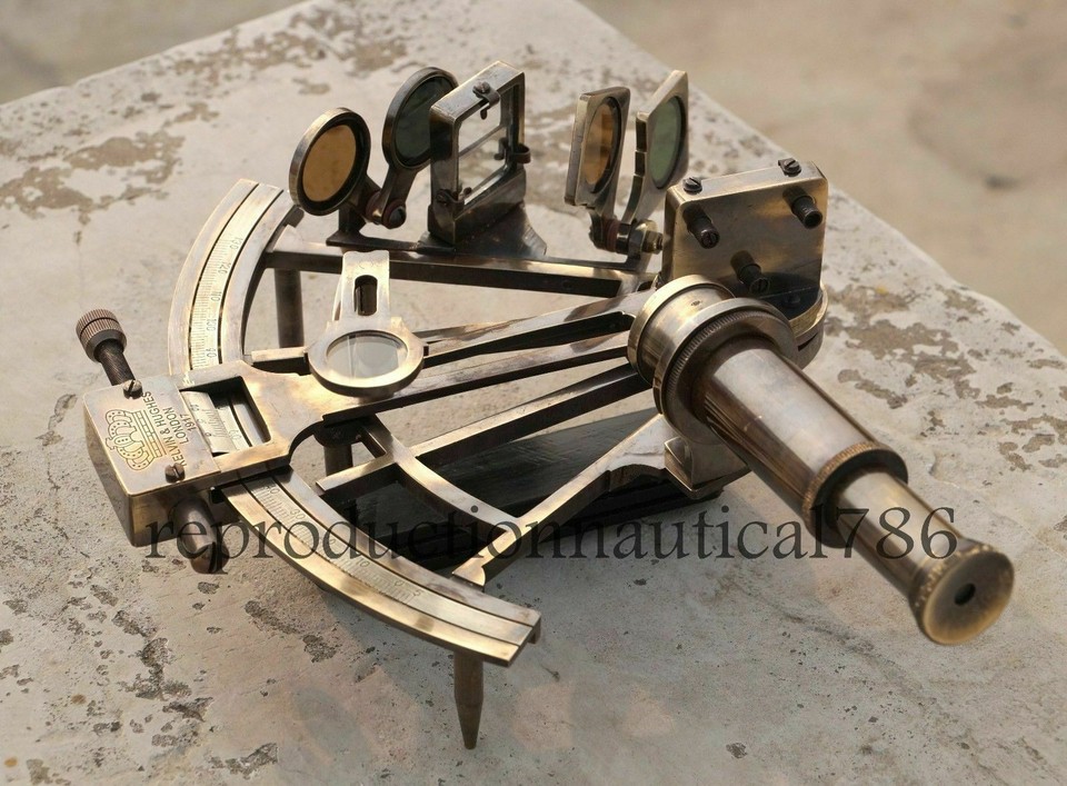 8" Brass Nautical Antique Marine Navigational Astrolabe Instrument ...