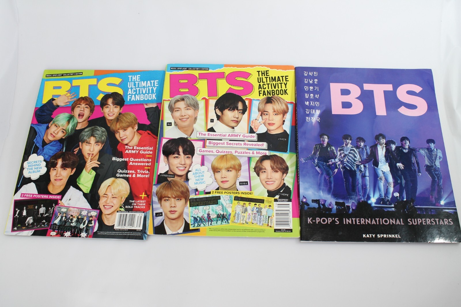 BTS KPOP Magazines Ultimate Activity Fanbooks Lot of 3 | eBay