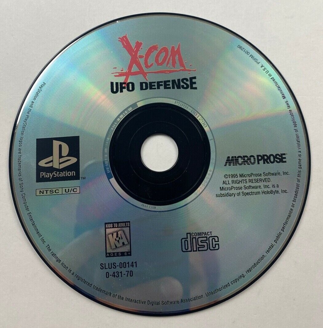 X-COM: UFO Defense (Sony PlayStation PS1) disc only | eBay