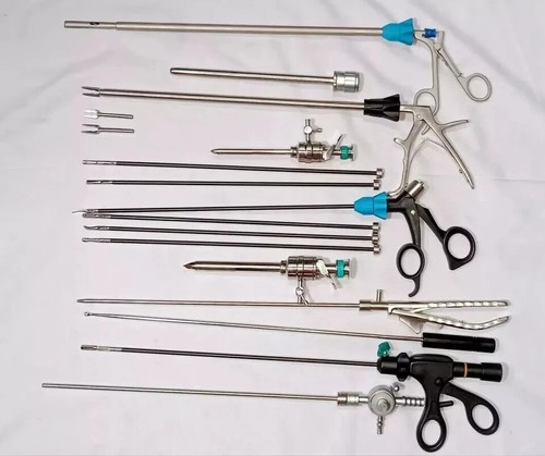 Laparoscopic Surgical Set 16pcs – 5mm Grasper Forceps Endoscopy Tools ...