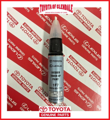 GENUINE TOYOTA CLASSIC SILVER MICA TOUCH-UP PAINT PEN CODE 1F7 OE 00258 ...