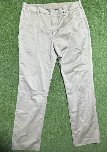 Bonobos Pants Mens 34x32 Beige Weekday Warrior Wednesday Straight Fit ...