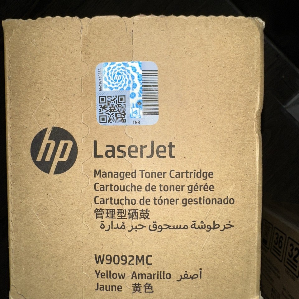 HP W9092MC Toner Cartridge Yellow | eBay