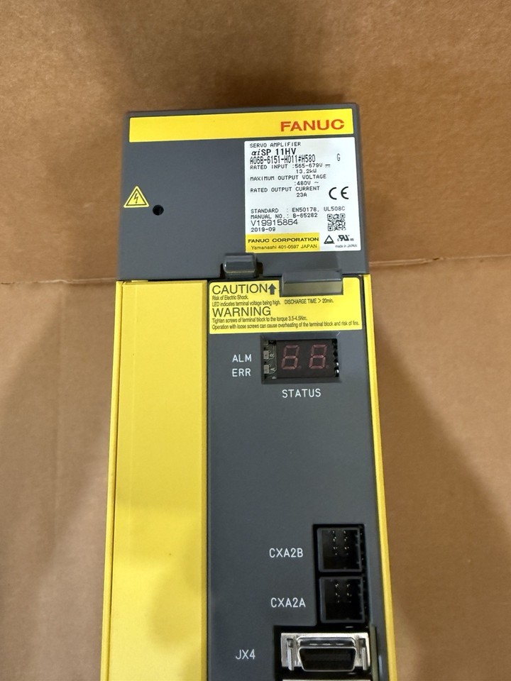 FANUC Spindle Amplifier A06B-6151-H011#H580 NDA Available Free 30 Days ...