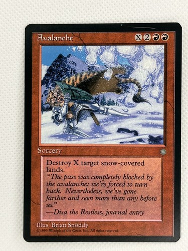 MTG / Magic: The Gathering - Ice Age - Avalanche | eBay