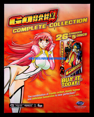 Godannar ADV Films 2007 Anime Trade Print Magazine Ad Poster ADVERT | eBay