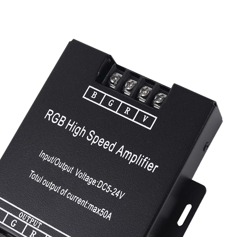 LED 30A 50A 400W RGB High Speed Alplifier LED Single Color Amplifier ...