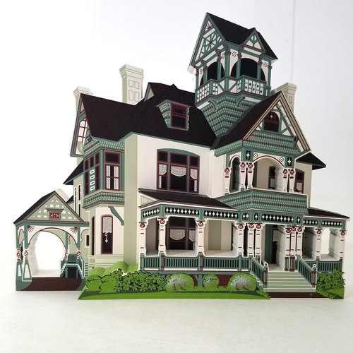 Sheila's Wood Figurine, ALLYN MANSION, 1885: Delavan, Wisconsin, 1997 ...
