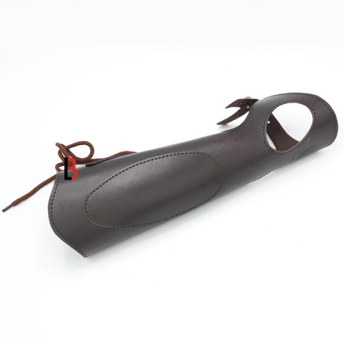 Cowhide Leather Archery Bracer Glove Arm Guard Who holds Bow in The ...