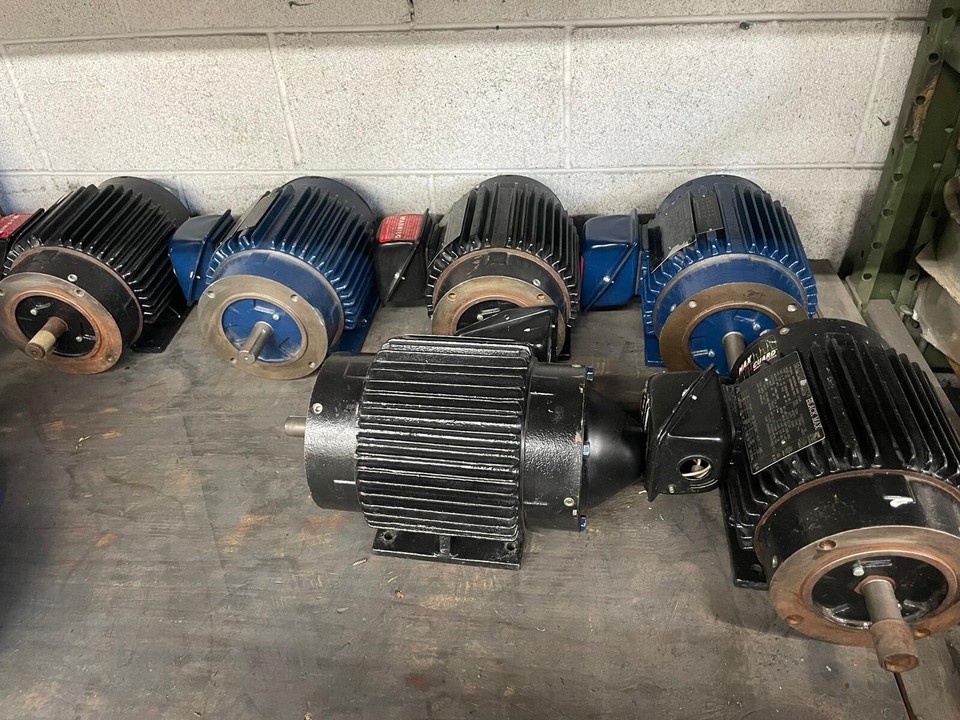 MARATHON ELECTRIC BLUE MAX MOTOR MODEL EVN 145THTN8043AA 2 HP VOLTS 230 ...