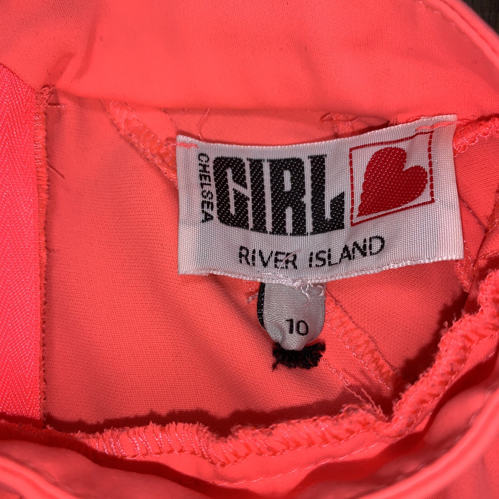 River Island Chelsea Girl Neon Pink High Neck Tunic S… - Gem