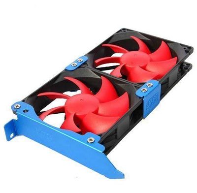 PCI Slot System Video Card Cooling Fan Cooler 2 x 90mm | eBay