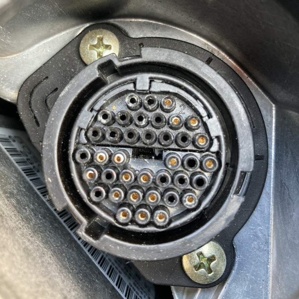 Mercedes OBD1 Diagnostic Code Reader for cars | Round 38 Port ...