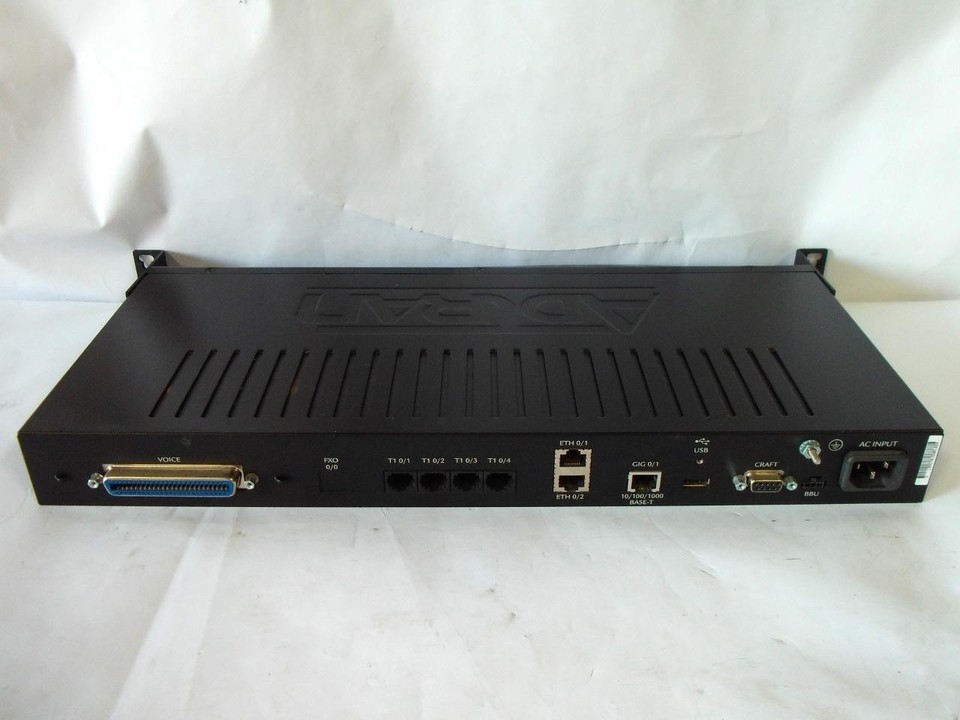 Adtran 4243908F1 Total Access 908e 3rd Gen Router VOiP Gateway ...
