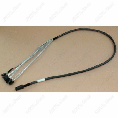New Amphenol Mini SAS SFF-8087 to 4xSATA Fanout Cable 3FT SGPIO US ...
