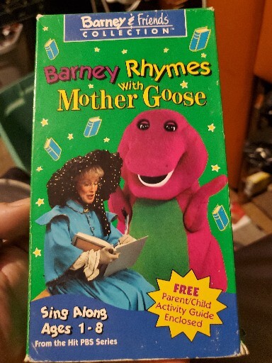 Barney & Friends Rhymes Mother Goose VHS | Grelly USA