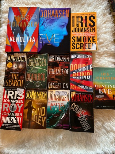 12 Iris Johansen book lot some Eve Duncan Mystery Thriller | eBay