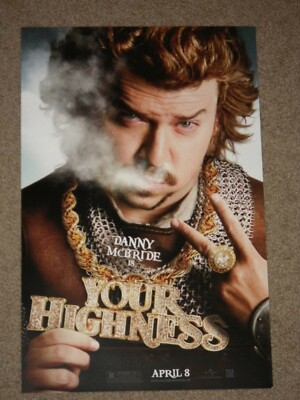 YOUR HIGHNESS 11x17 D/S ORIGINAL PROMO MOVIE POSTER | eBay