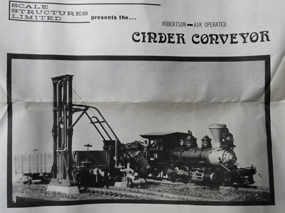 HO scale: The Robertson Cinder Conveyor circa 1890's, a cast metal ...