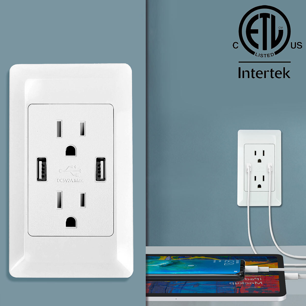 Ac Usb Wall Outlet