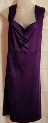 Avon Plus Size Dress 2x. Passion Purple. Slight Stretch. Free Shipping ...