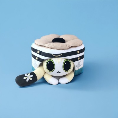 16cm Honkai: Star Rail Luocha Cat Plush Doll Anime Stuffed Cosplay ...