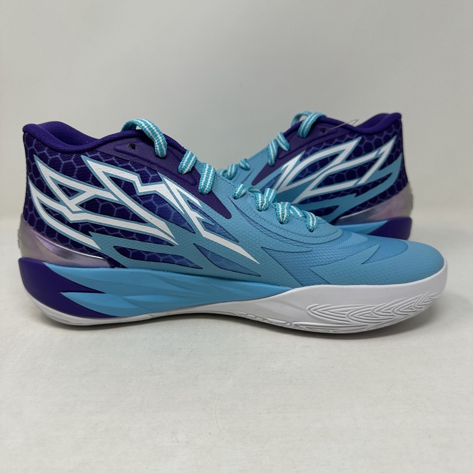 Puma LeMelo Ball MB.02 Queen City Blue Purple Shoes 379779-01 Men's ...