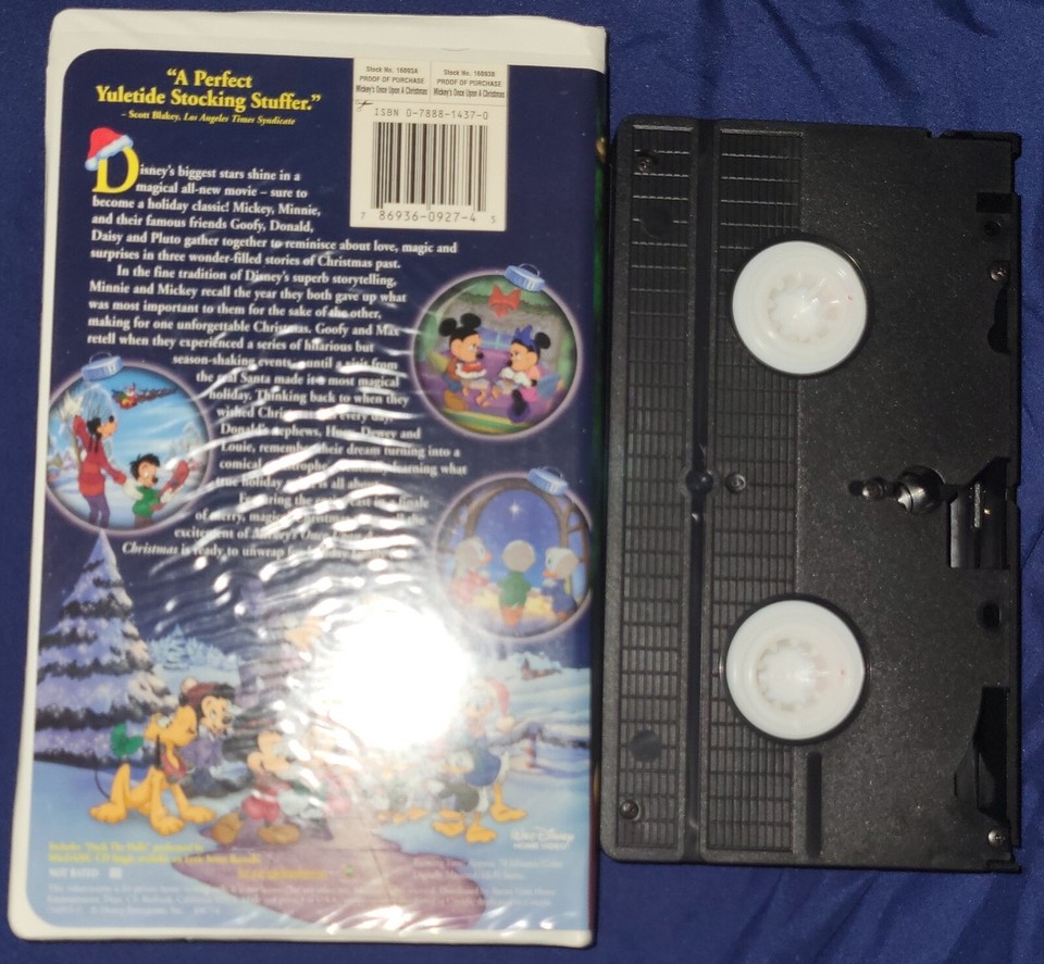 Disney’s Mickey's Once Upon a Christmas (VHS, 1999, Clamshell) | eBay