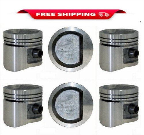 Chevy Chevrolet 292 Inline 6 Cylinder Piston Set 1963 - 1989 030 040 ...