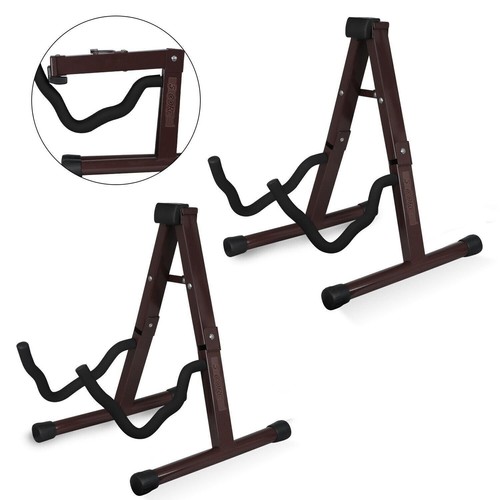 5 Core Guitar Stand A Frame w Foam Arms Rubber Pad for Acoustic ...