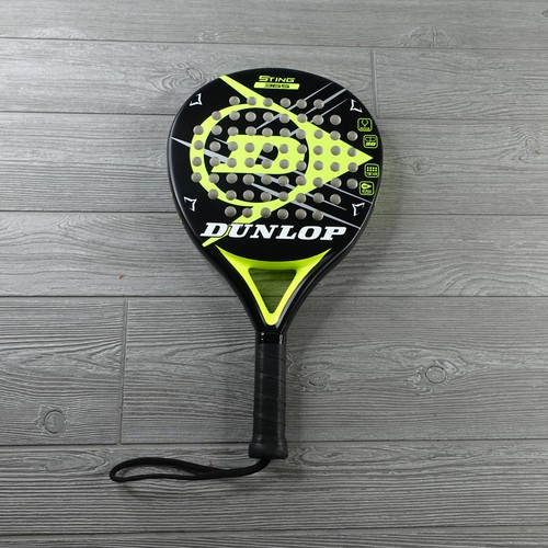 Dunlop Sports Sting 365 Padel Racket, Black/Yellow | eBay