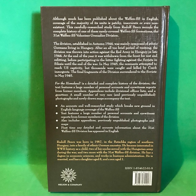 For the Homeland! : The History of the 31st Waffen-SS Volunteer ...