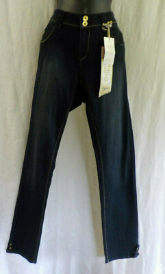 Tyte Legging Embellished Jeans Size 13 NWT Dark Wash Distressed Cotton ...