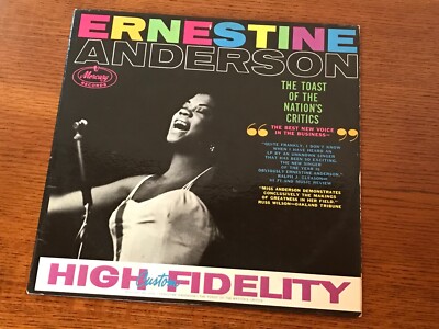 ERNESTINE ANDERSON "The Toast of the Nation's Critics," MG 20400, MONO ...
