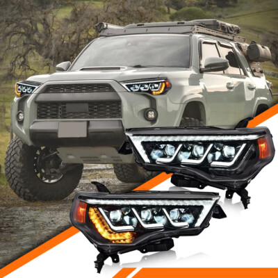 LED Headlight For Toyota 4Runner 2014-2021 Sequential Turn Signal ...