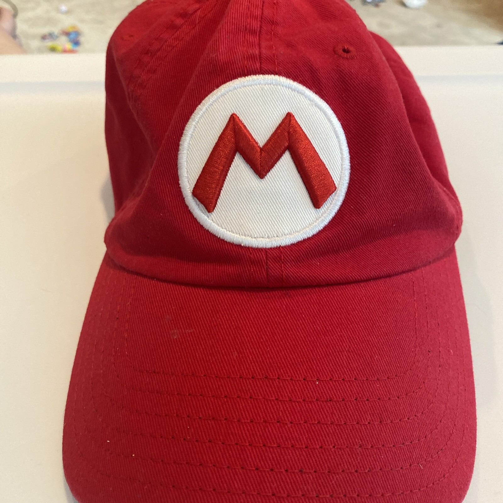 SUPER MARIO BROS. SNAP BACK RED LOGO Dad HAT CAP - Ni… - Gem