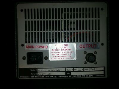 NIB BLACKSTONE N1000C-XBSOA-240-24T NEPTUNE ULTRASONIC GENERATOR | eBay