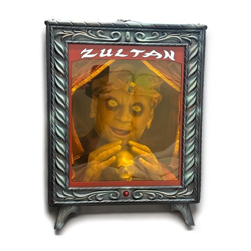 Vintage 2005 Gemmy ZULTAN ANIMATED FORTUNE TELLER - Halloween Prop ...
