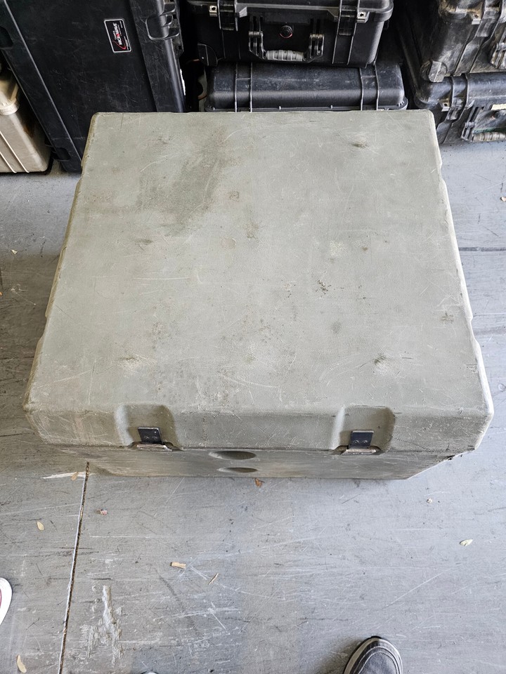 PELICAN HARDIGG PORTABLE MILITARY FIELD DESK USGI ARMY TABLE HMMWV | eBay