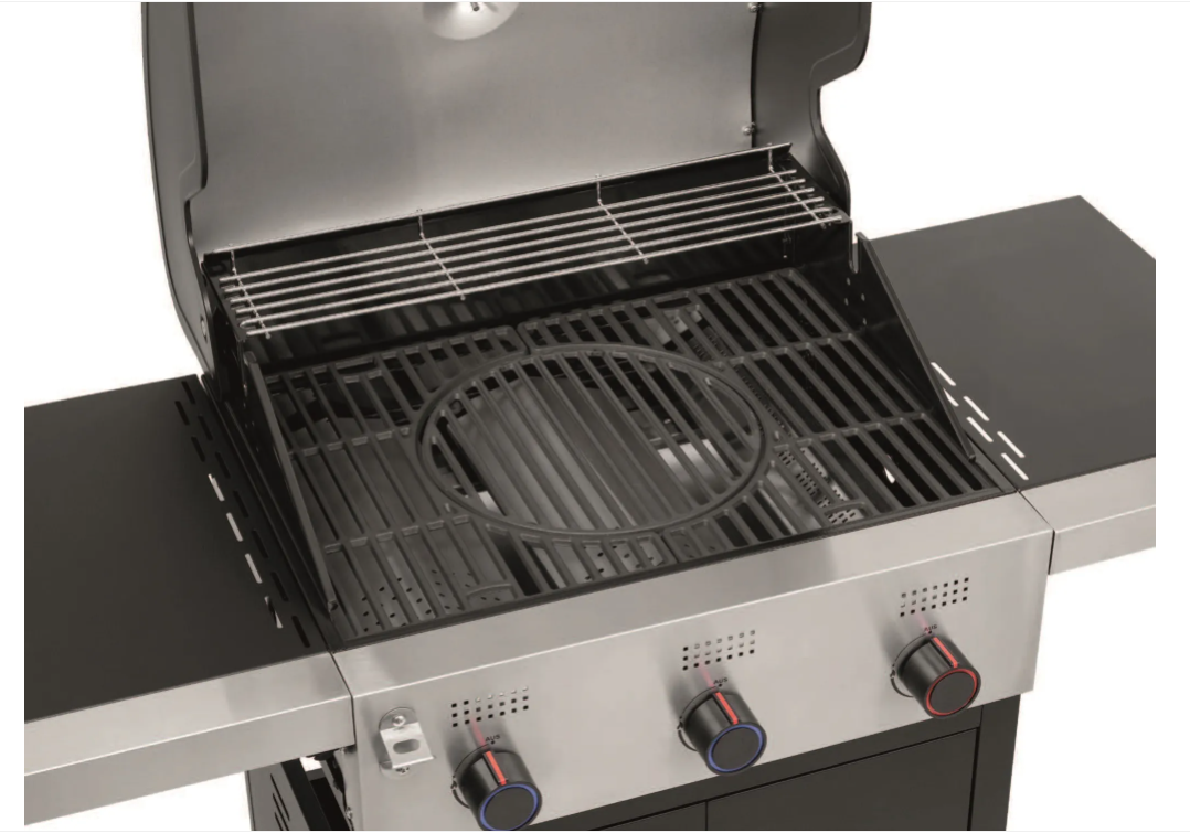 Tepro Gasgrill Keansburg 3 SE 3-Brenner 2 2kW und 1 2kW Powerzone Gussr ...