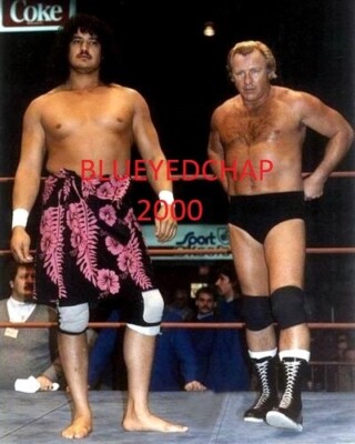 SAMU & NICK BOCKWINKLE WRESTLER 8 X 10 WRESTLING PHOTO WWF WCW | eBay