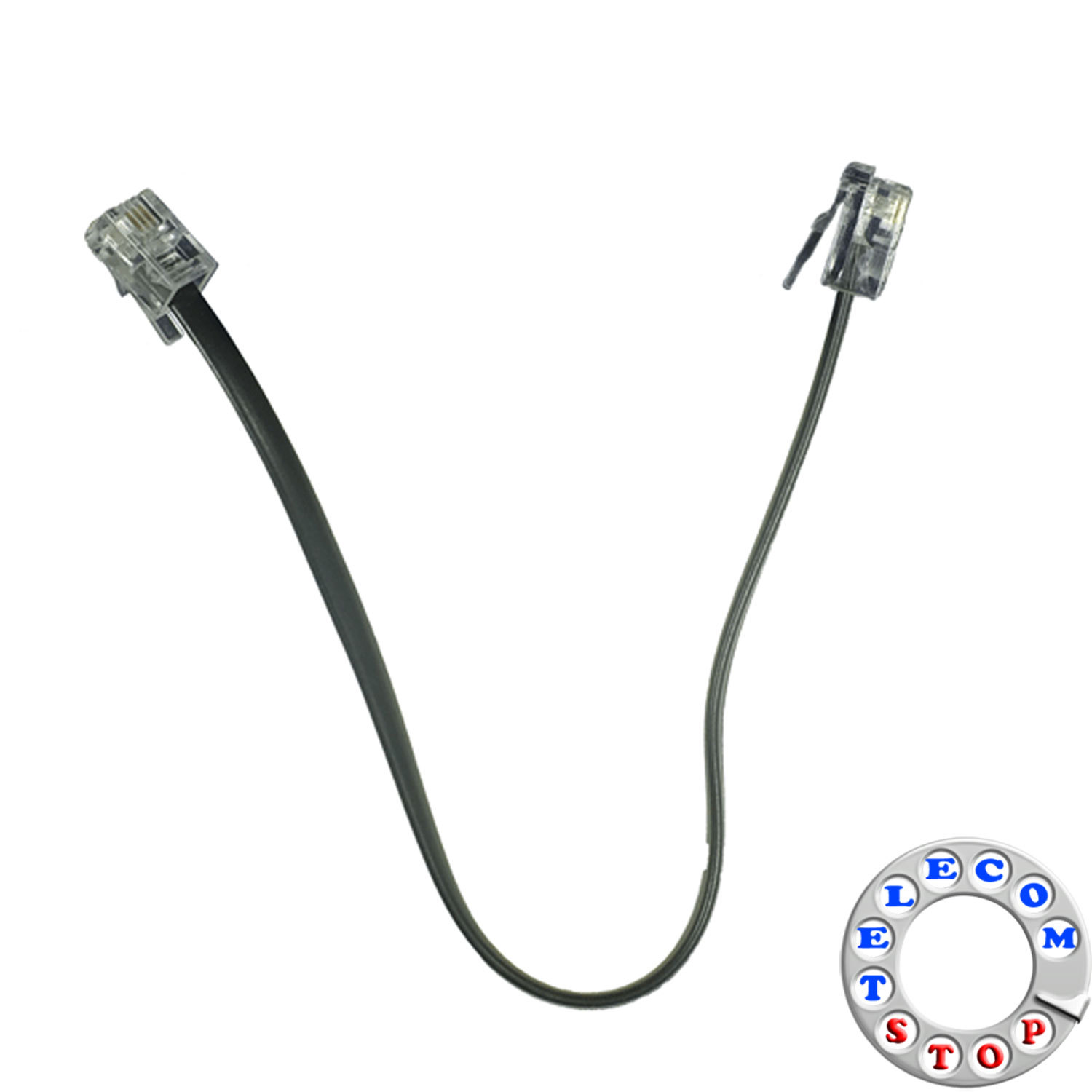 Plantronics RJ9 Base to Phone Cord/Cable for CS55 CS60 CS70 CS70N ...