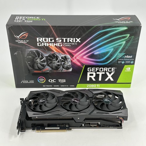 ASUS ROG Strix GeForce RTX 2080 Ti 11GB - Graphics Card - Excellent | eBay