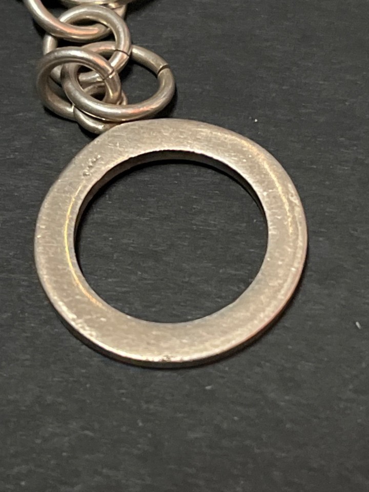 bracelet dog bone clasp silver color (maybe stainless?) | eBay