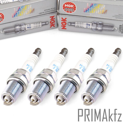 4x NGK Zündkerzen IFR6D10 5344 für Mercedes W169 W203 CL203 S202 S203 ...