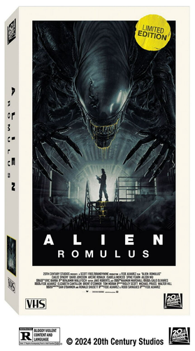 ALIEN ROMULUS Limited Edition VHS 20th Century Studios Release 2024 ...