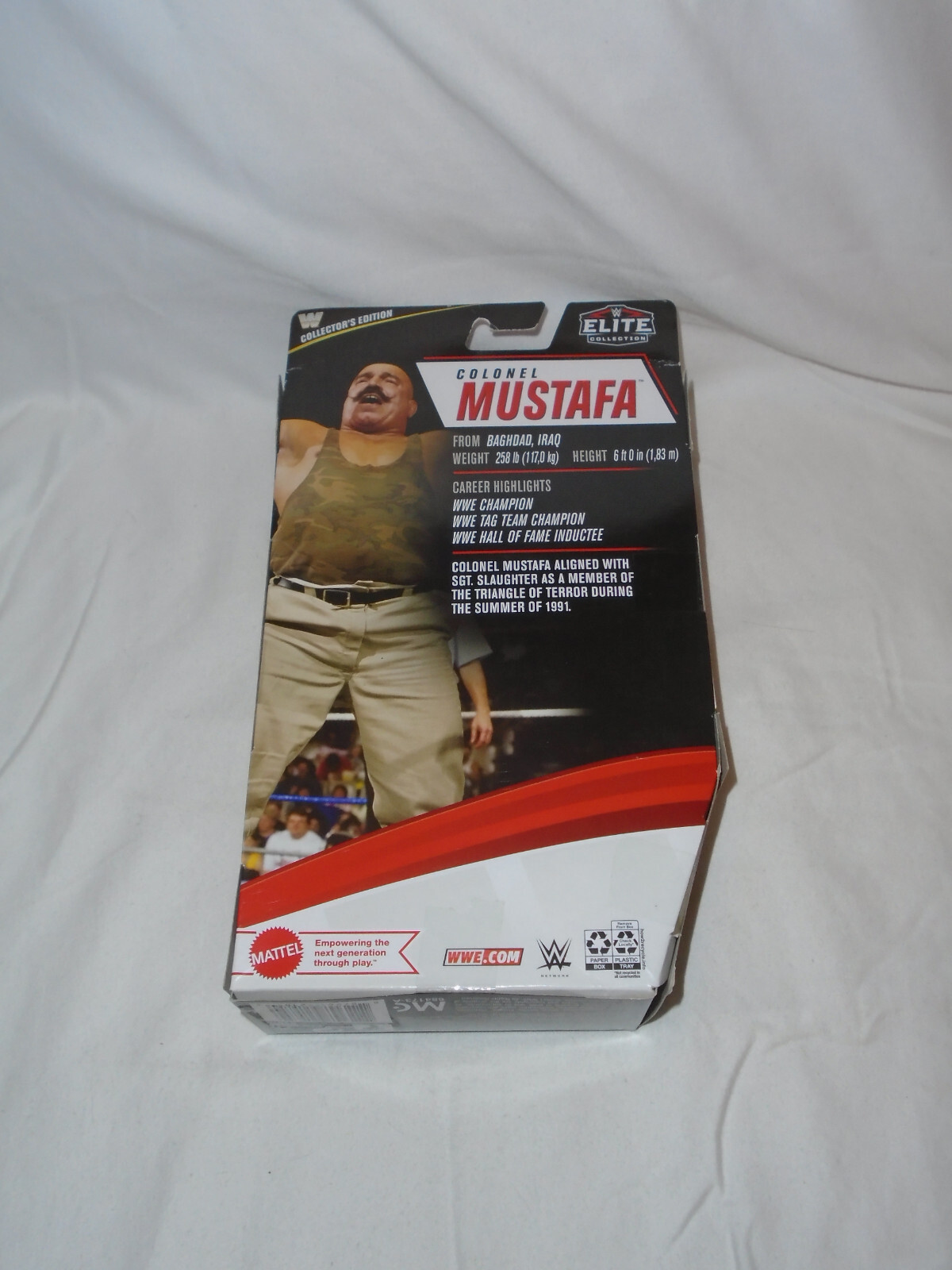 WWE Elite Collection Colonel Mustafa Action Figure for sale online | eBay