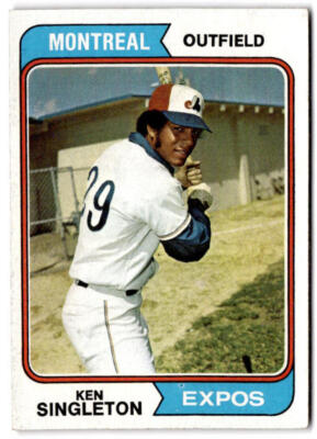 1974 Topps (EX) #25 Ken Singleton Expos | eBay