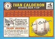 1988 Topps UK Minis Baseball Card #9 Ivan Calderon | eBay